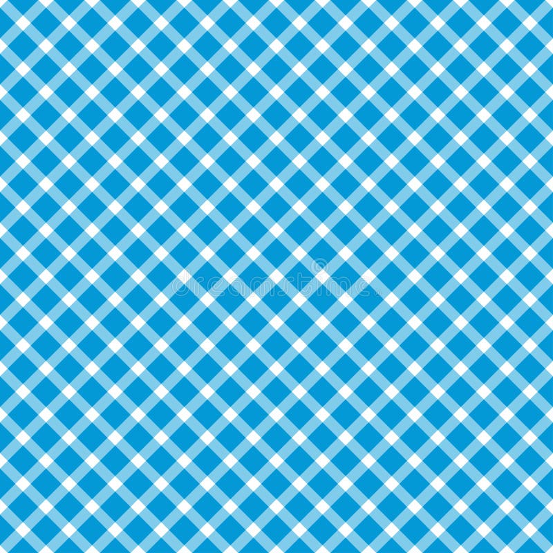 Seamless Blue White Checkered Oktoberfest Background Stock Vector ...