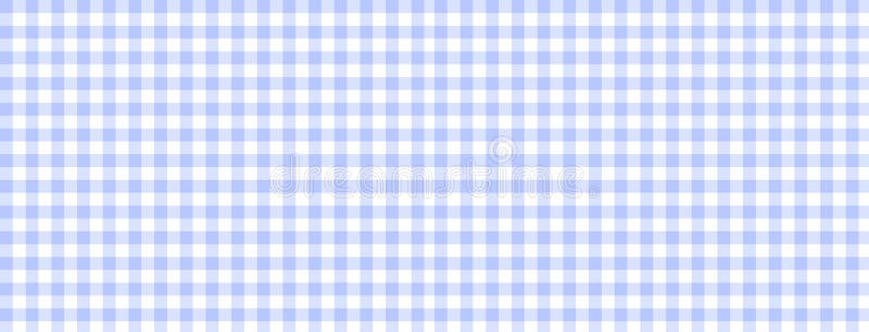 Seamless Blue and White Checkered Tablecloth Background Stock ...