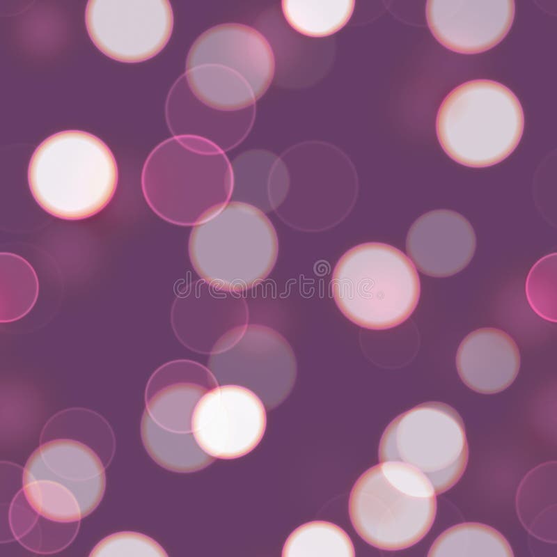 Seamless Bokeh Effect with Light Background Stock Illustration ...