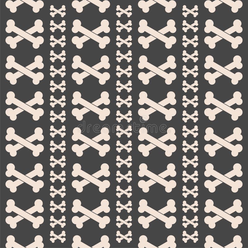 Seamless Bone Texture Pattern Greyscale Background Stock Illustration ...