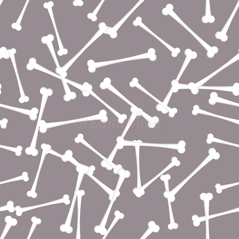 Seamless Bone Texture Pattern Greyscale Background Stock Illustration ...