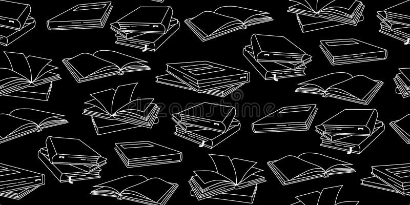 Seamless Book Pattern Stock Illustrations – 115,817 Seamless Book ...