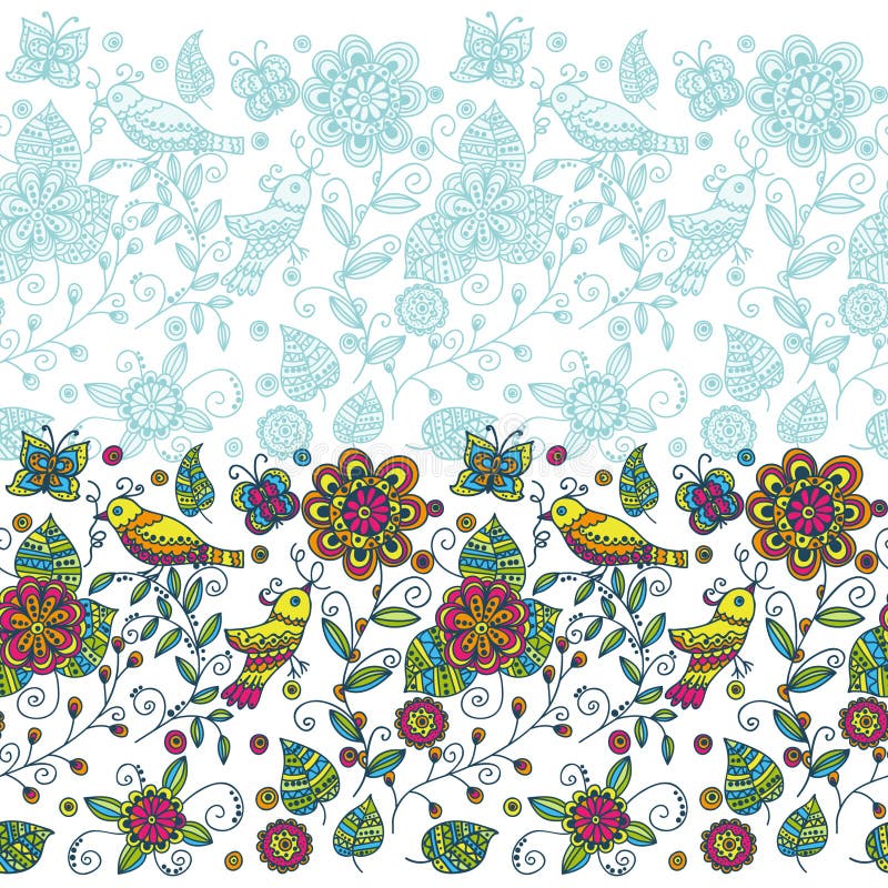 Seamless border stock vector. Illustration of card, border - 27529842