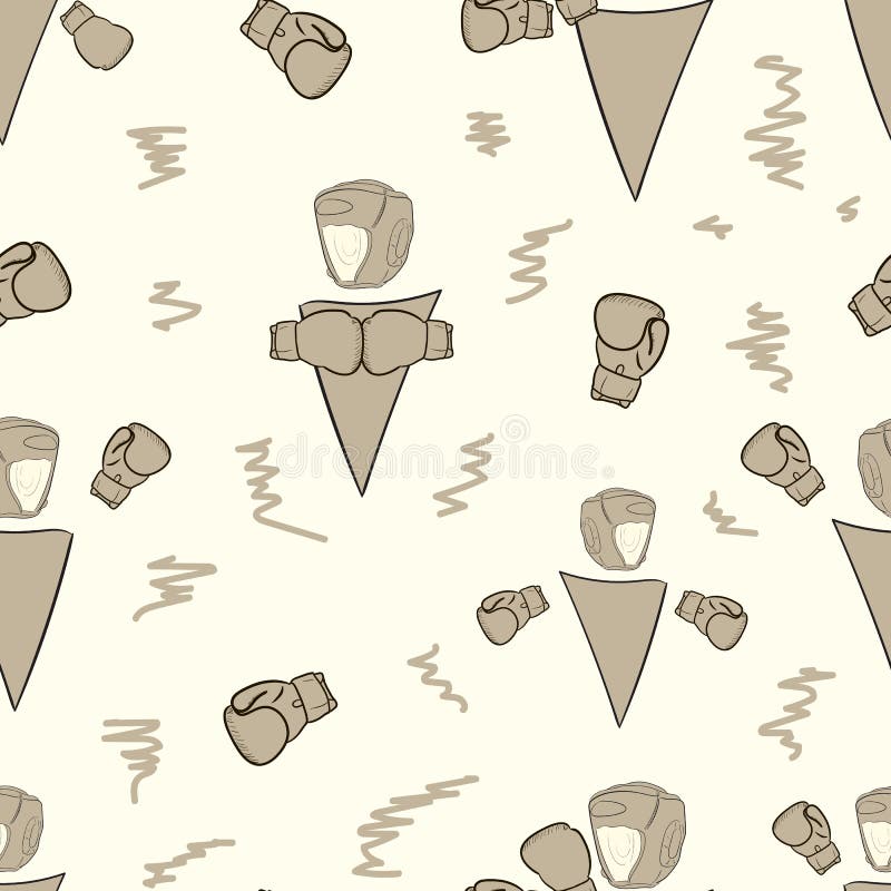 Seamless boxers signs stock vector. Illustration of pattern - 67205274