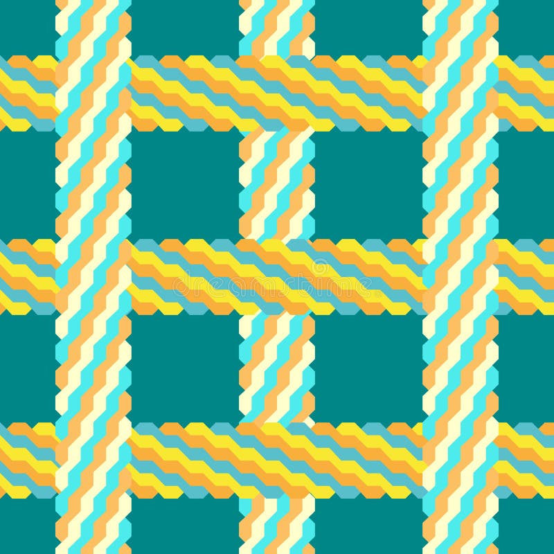 Seamless braid pattern. stock illustration. Illustration of repeat ...