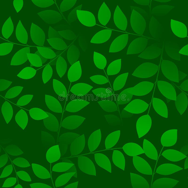 Seamless branch background stock vector. Illustration of green - 7057895
