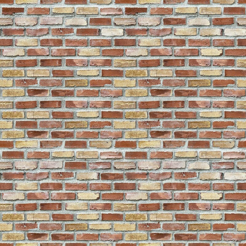 Seamless Brick and Mortar Pattern Stock Image - Image of natural, stone ...