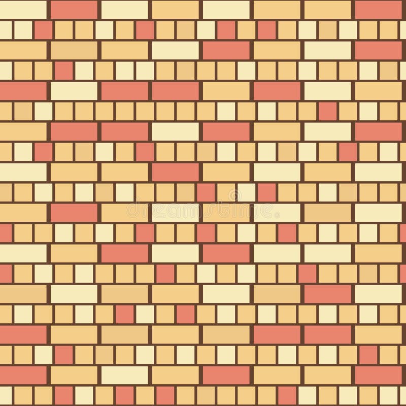Seamless brick pattern stock illustration. Illustration of decor - 28254441