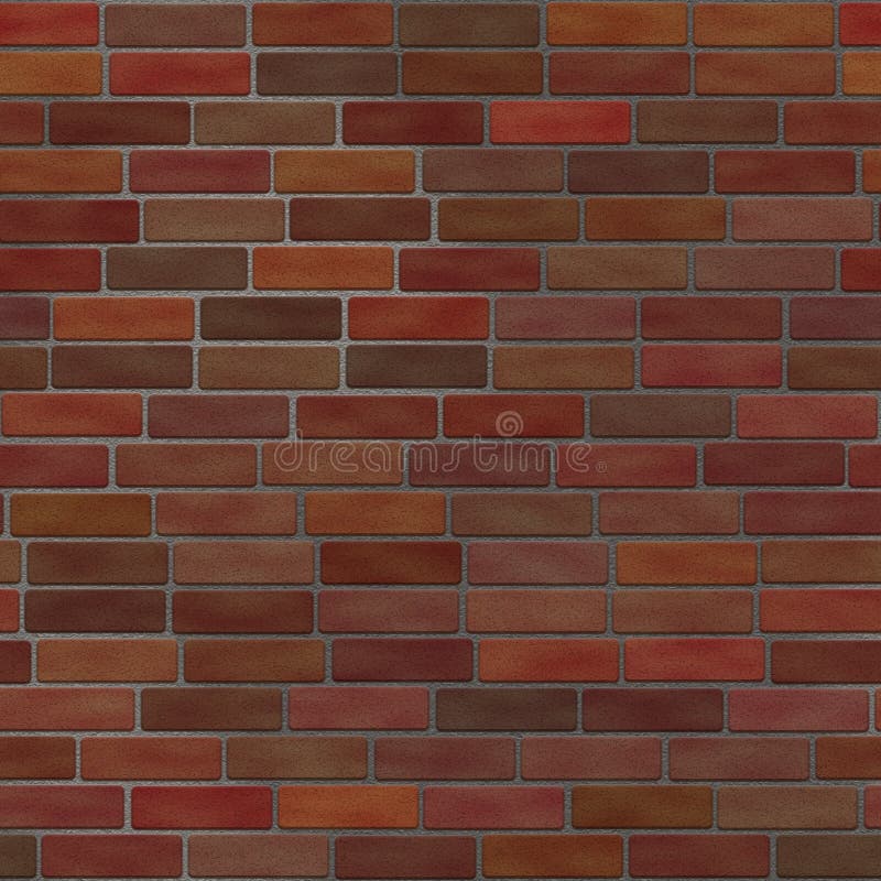 Seamless Brick Wall stock illustration. Illustration of brickwork - 7934358