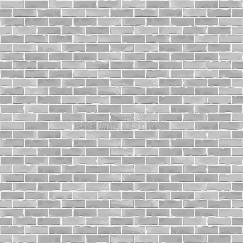 Seamless Brick Wall Background Stock Vector - Illustration of stonewall ...