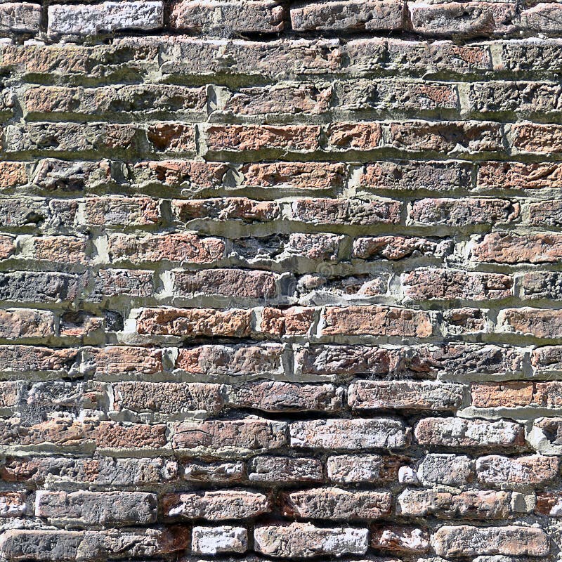 Seamless brick wall stock photo. Image of wallpaper, grunge - 90269374