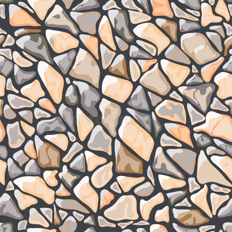 Pavement Slabs Vector Texture Stock Vector - Illustration of natural ...