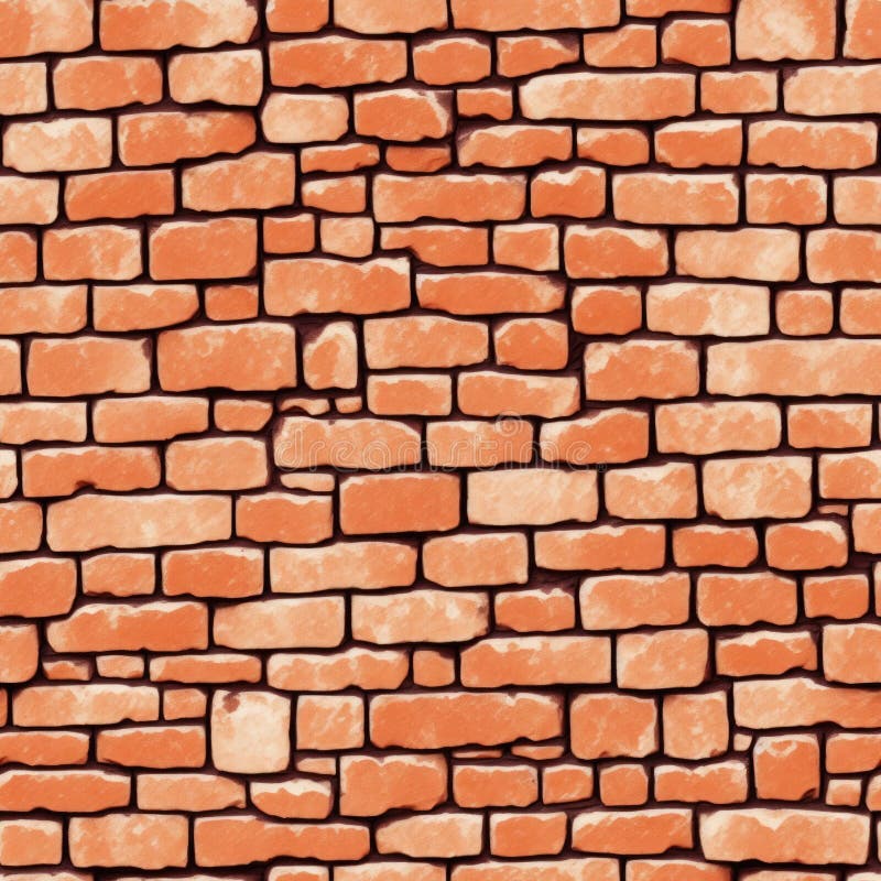 Seamless Brick Wall Texture. Stock Image - Image of tile, font: 277412989