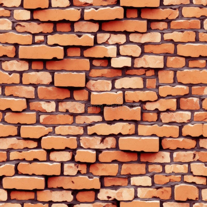 Seamless Brick Wall Texture. Stock Photo - Image of flooring, tile ...
