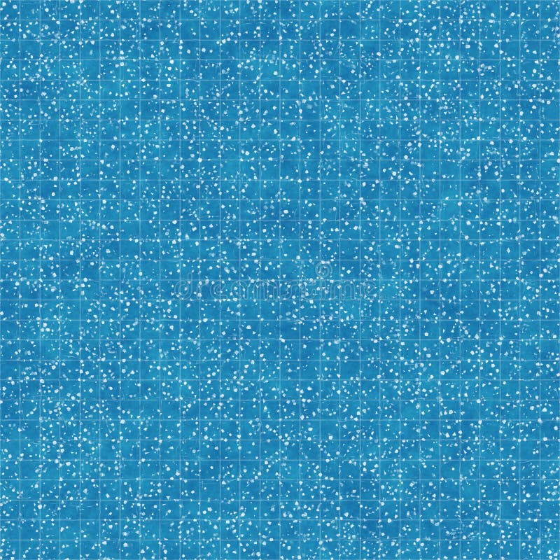 Seamless Bright Blue Blueprint Pattern for Textile and Print Stock ...