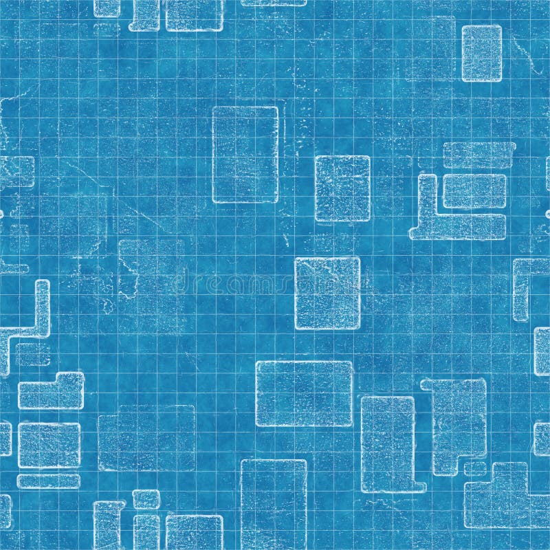 Blue Blueprint background stock vector. Illustration of design - 66067537