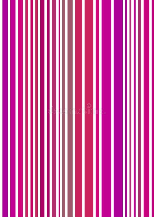 Seamless Stripe Pattern in Popular Pink Tones. Vector Illustration for ...