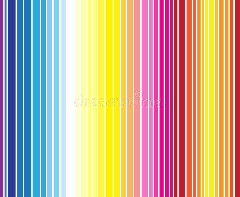 Seamless Bright Full Color Stripe Pattern. Vector Illustration F Stock ...