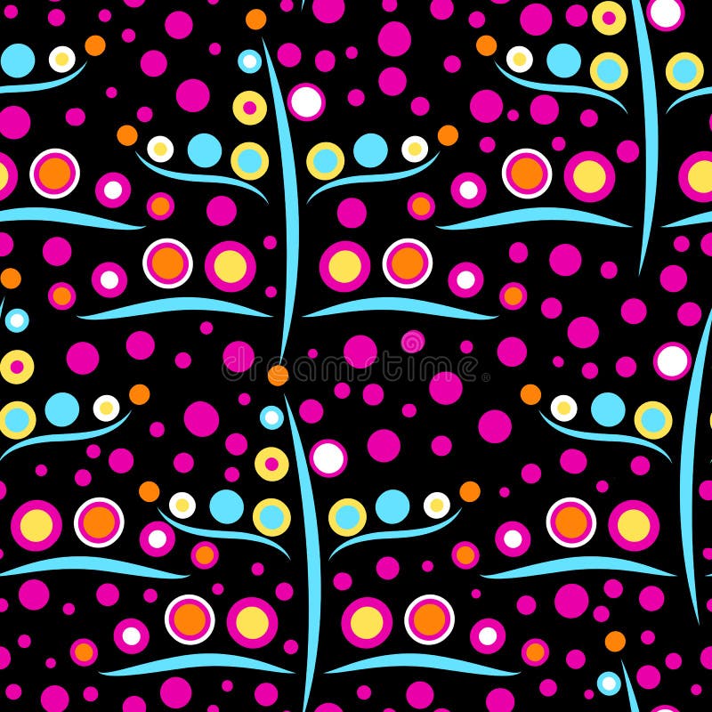 Seamless Bright Modern Abstract Texture Background Stock Vector ...