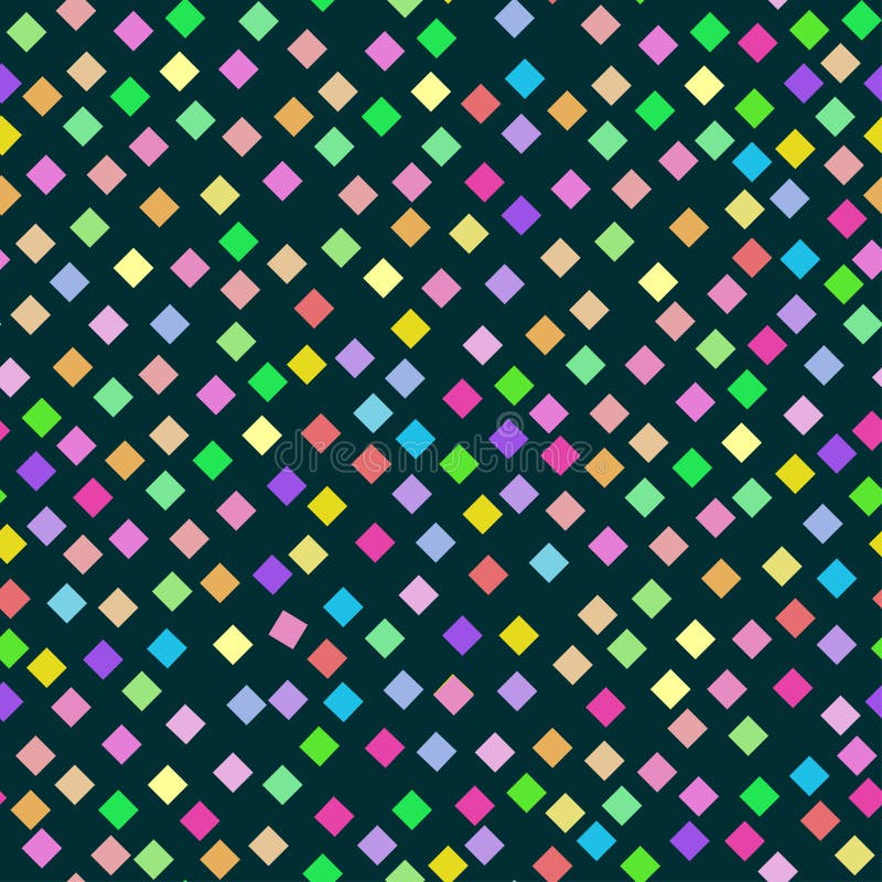 Seamless Bright Rainbow Pattern of Small Diamonds Stock Vector ...