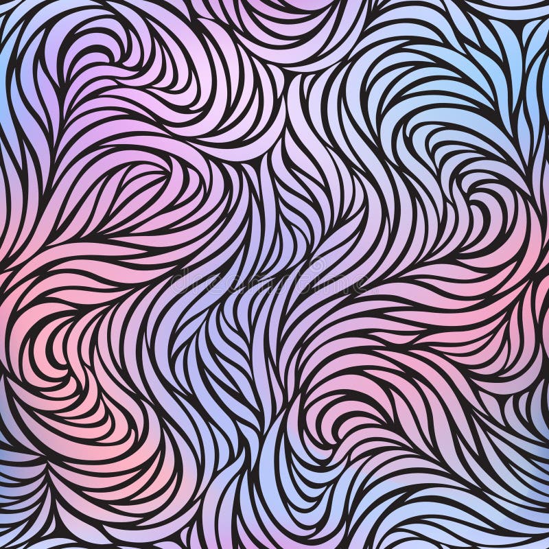 Seamless Bright Pattern Background with Abstract Shapes and Colors ...