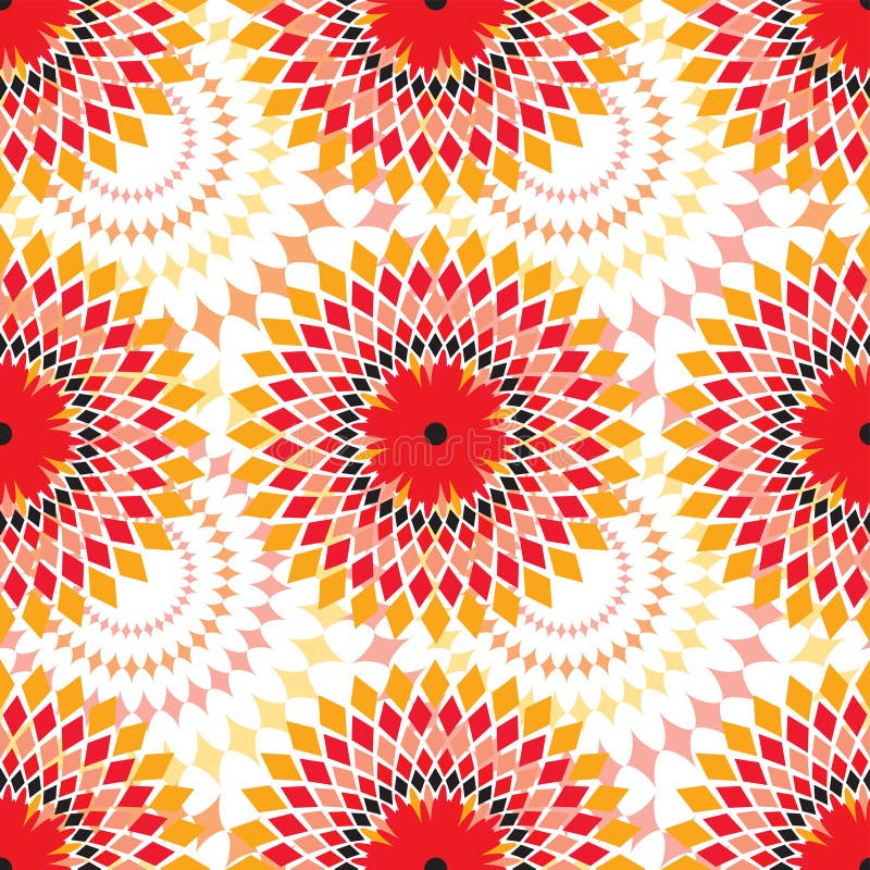 Seamless Modern African Print Design for Fabrics Stock Illustration ...