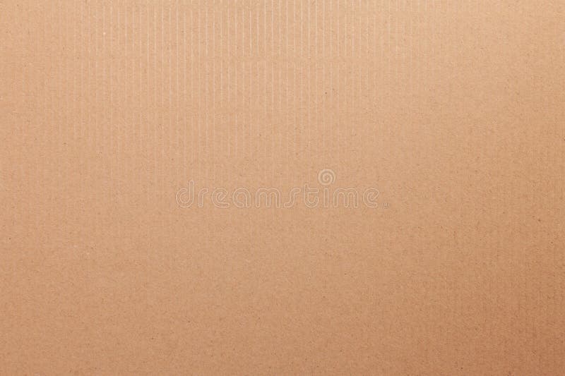 Seamless Brown Corrugated Cardboard Texture Stock Photo - Image of ...