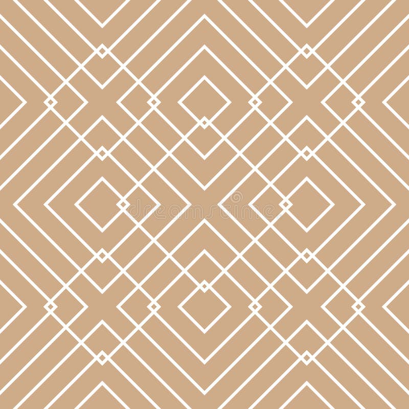 Seamless Brown Diamond Pattern Made from Straight Lines To Create ...