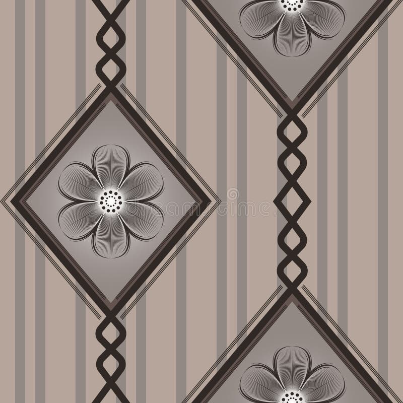 Seamless diamond pattern. stock vector. Illustration of fabric - 25980924