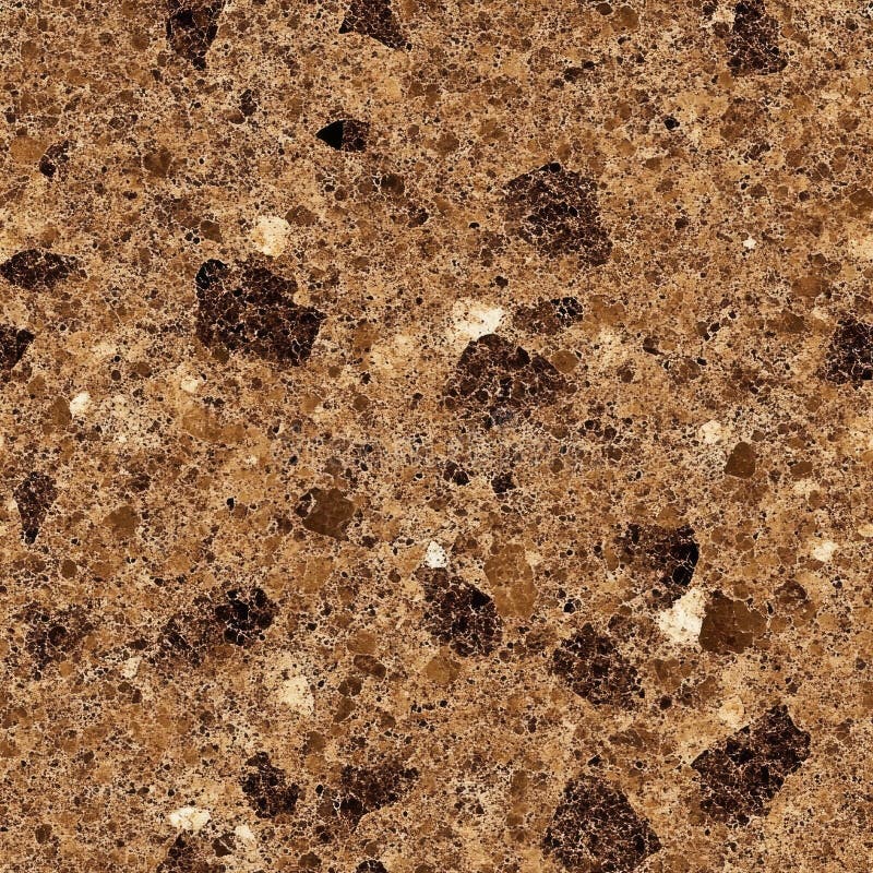 Seamless Brown Granite Texture with Speckled Patterns Stock ...