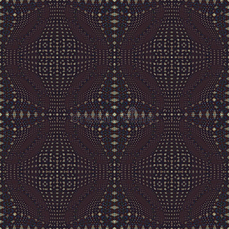 Seamless Brown Lace Pattern, Flower Vintage Background. Abstract Lace ...