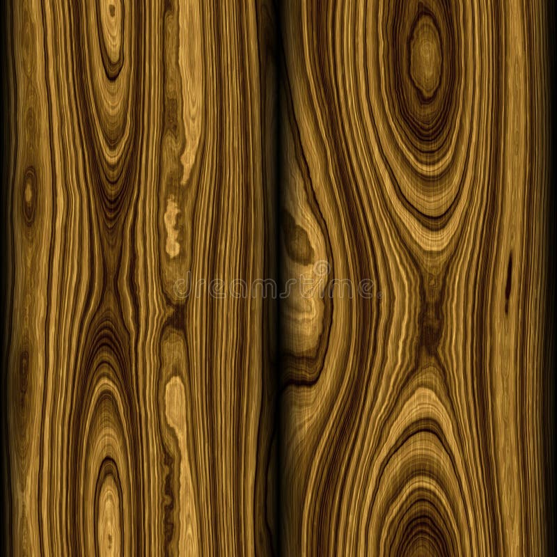 Seamless Brown Wooden Pattern Stock Illustration - Illustration of wood ...