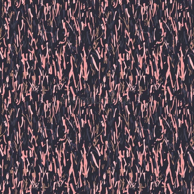 Seamless Brush Stroke Art Pattern Stock Vector - Illustration of ...