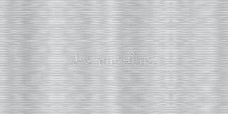 Seamless Brushed Aluminum Texture