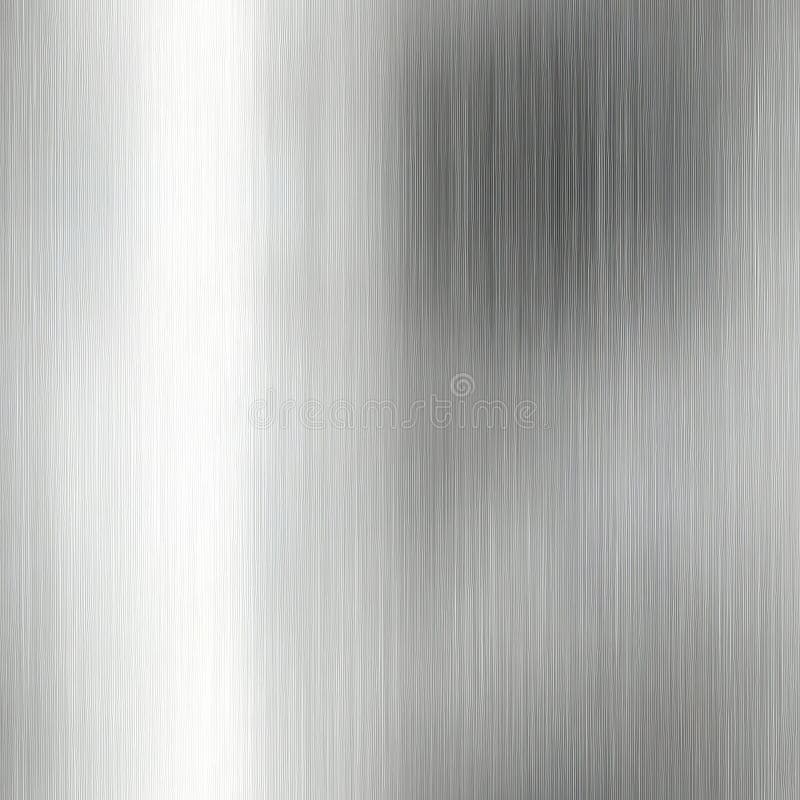 Seamless Brushed Aluminum Texture Stock Photo - Image of surface, sheet ...