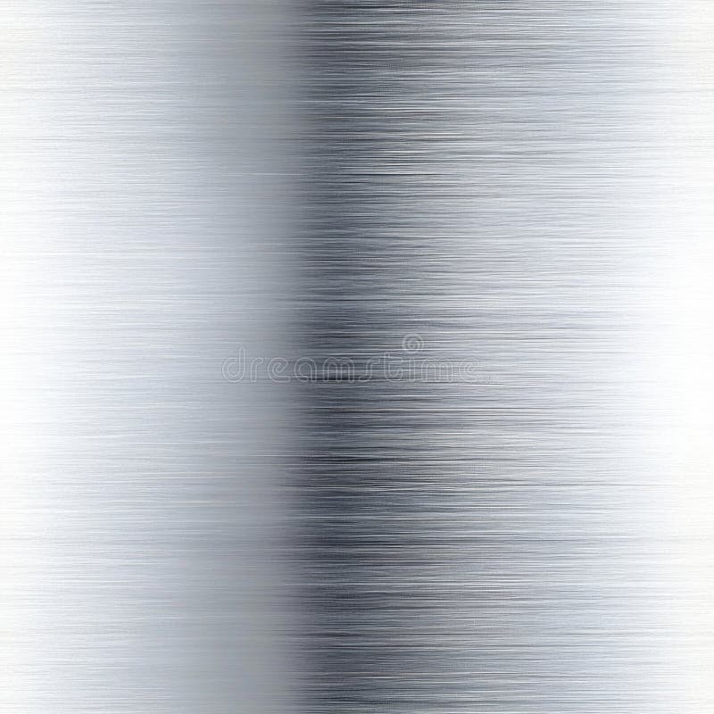Seamless Brushed Aluminum Texture Stock Image - Image of silver, finish ...