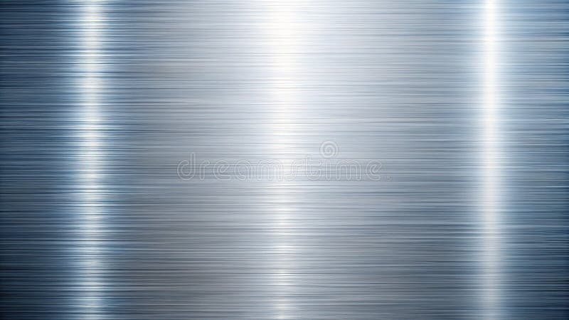 Seamless Brushed Aluminum Texture Background a Modern Industrial ...