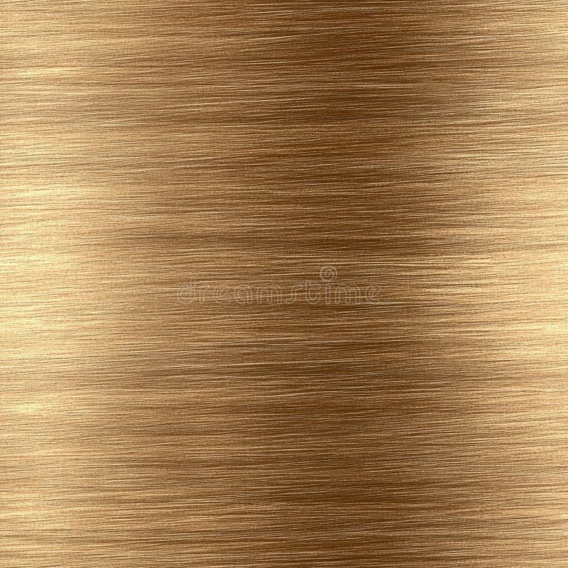 Seamless Brushed Bronze Texture, Subtle Linear Pattern Stock Image ...