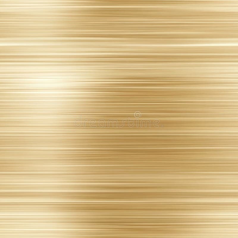 Seamless Brushed Brass Texture