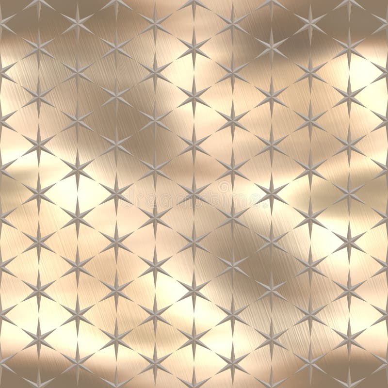 Seamless Brushed Metal Pattern Stock Illustration - Illustration of ...