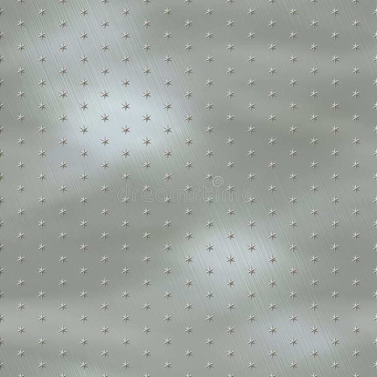 Seamless Brushed Metal Pattern Stock Illustration - Illustration of ...