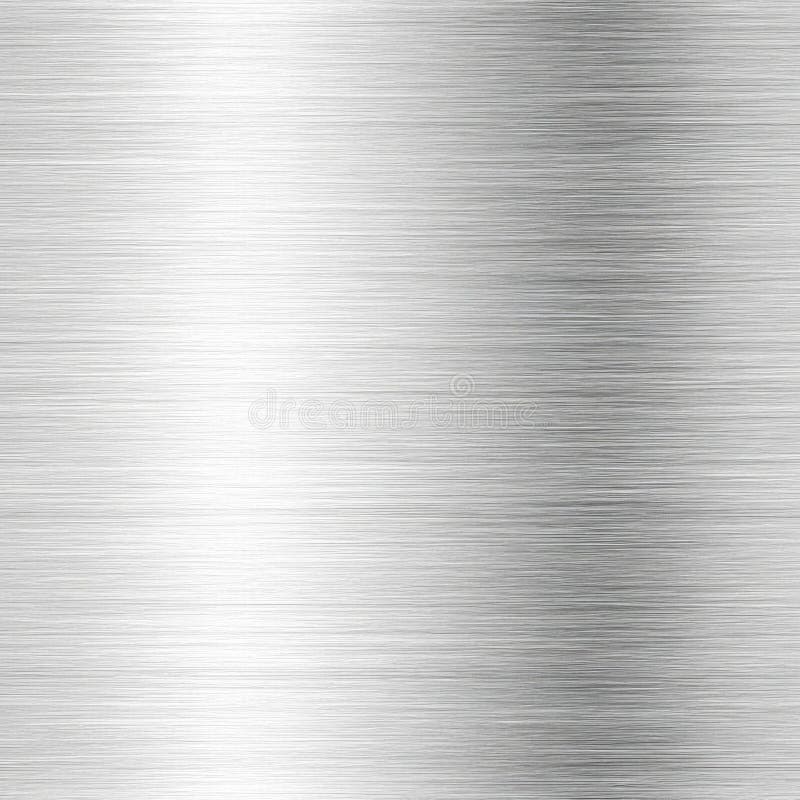 Seamless Brushed Metal Texture, Smooth Surface, Light Reflections ...