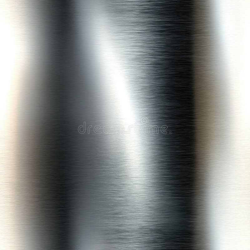 Seamless Brushed Steel Texture, Industrial Appearance Stock Photo ...