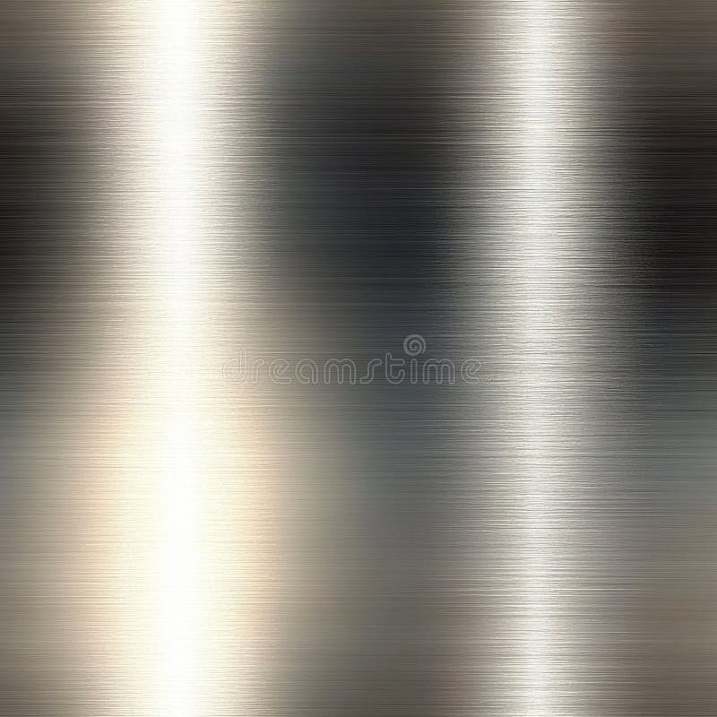 Seamless Brushed Steel Texture, Industrial Appearance Stock Image ...