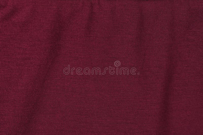 Seamless Burgundy Knit Fabric. Close Up. Stock Photo - Image of close ...
