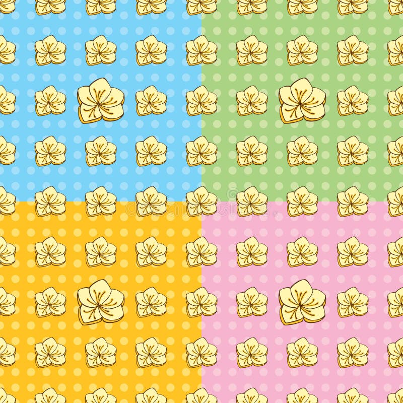 Seamless Buttercup Pattern stock vector. Illustration of blossom - 10590026