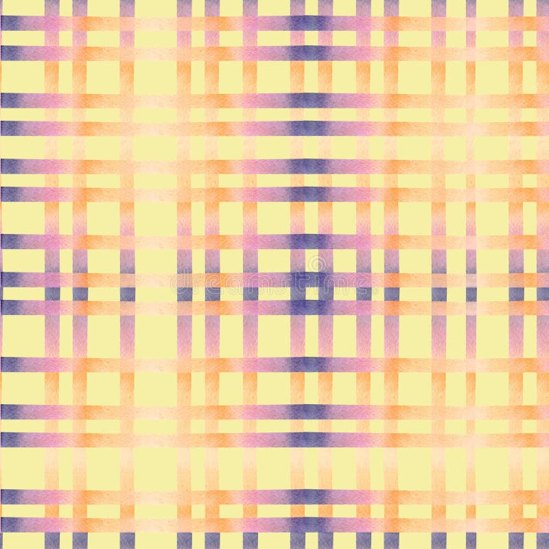 Seamless Cage Pattern Yellow. Textile for Design. Stock Illustration ...