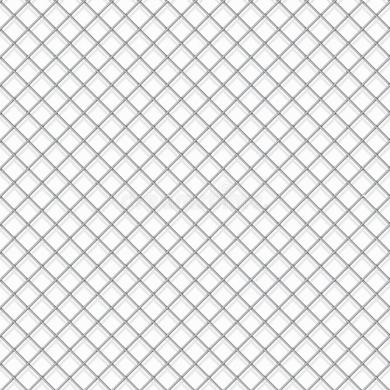 Seamless Cage Texture. Wire Mesh. Vector Stock Vector - Illustration of ...