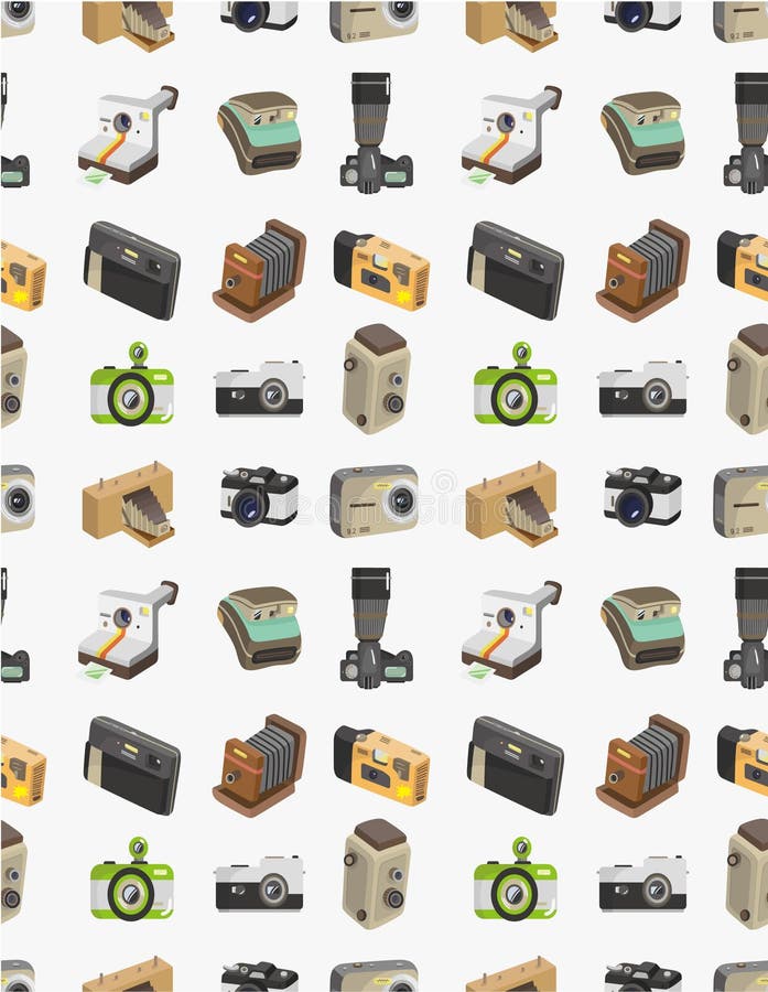 12+ Seamless camera pattern Free Stock Photos - StockFreeImages