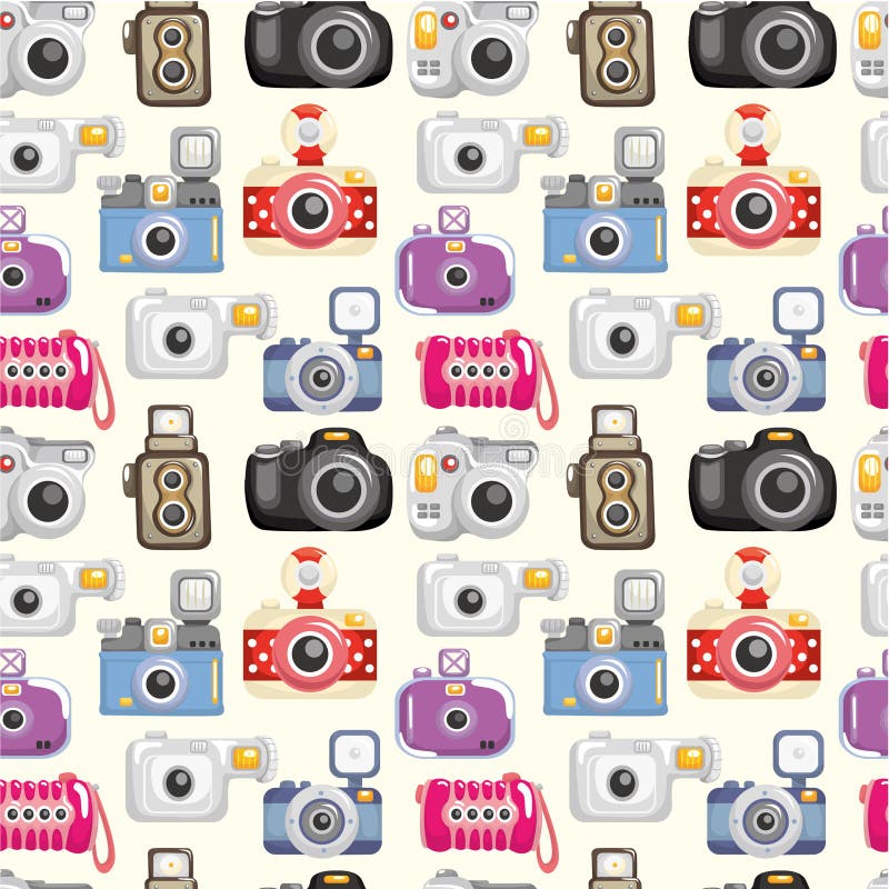 12+ Seamless camera pattern Free Stock Photos - StockFreeImages